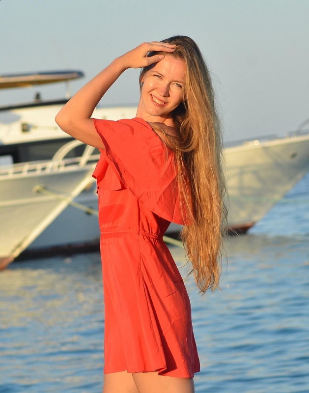 Maria, splendide femme en Biélorussie, inscrite à l'agence